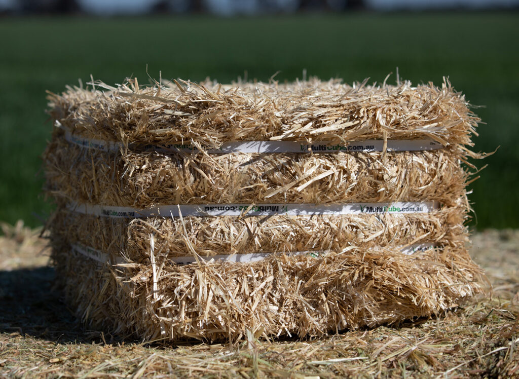 Compressed Straw Bedding - Multicube Hay & Cube