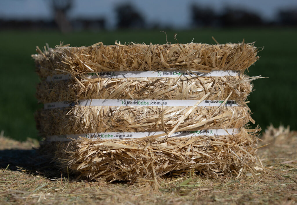 Compressed Straw Bedding - Multicube Hay & Cube